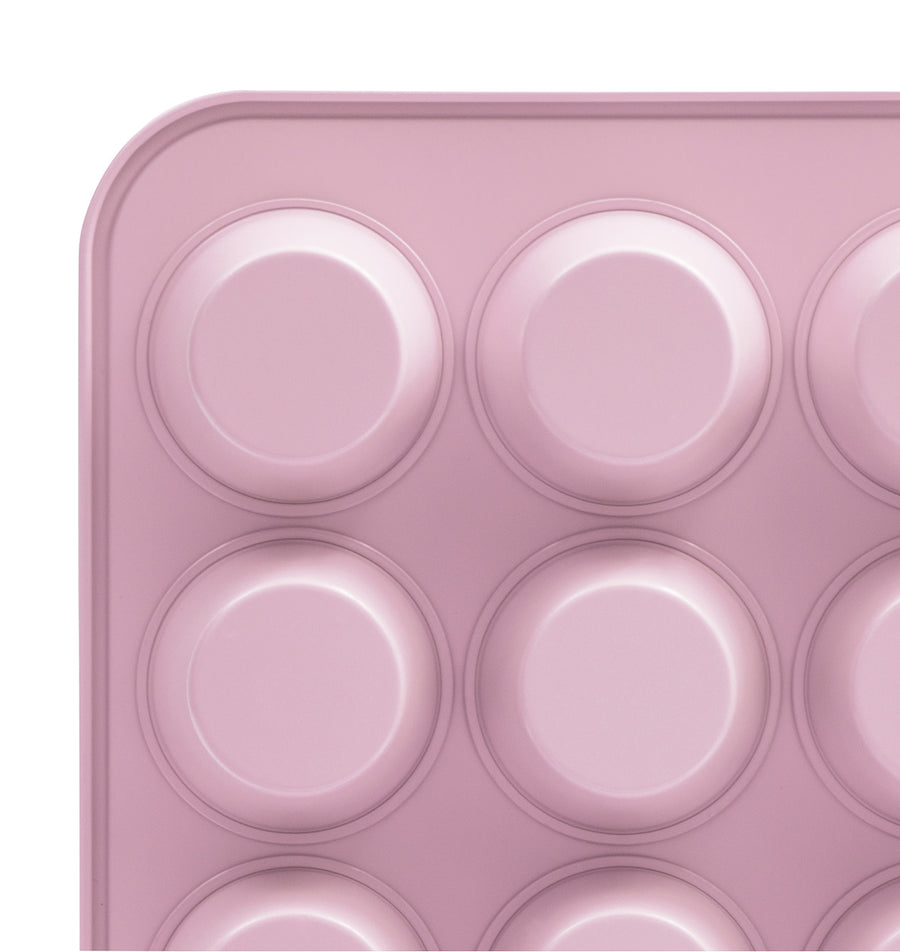 GreenLife Ceramic Nonstick Muffin Pan | Pink | GreenPan