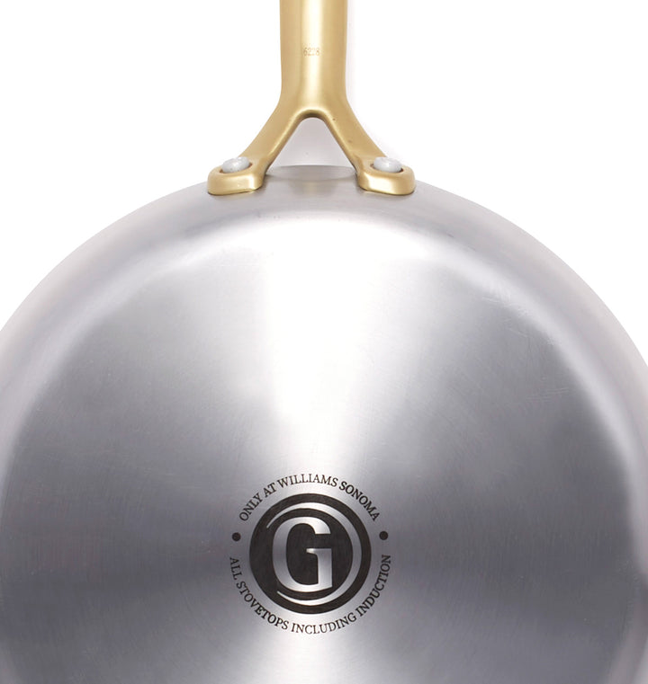 GP5 Stainless 12" Frypan & Lid | Champagne | © GreenPan Official | GreenPan