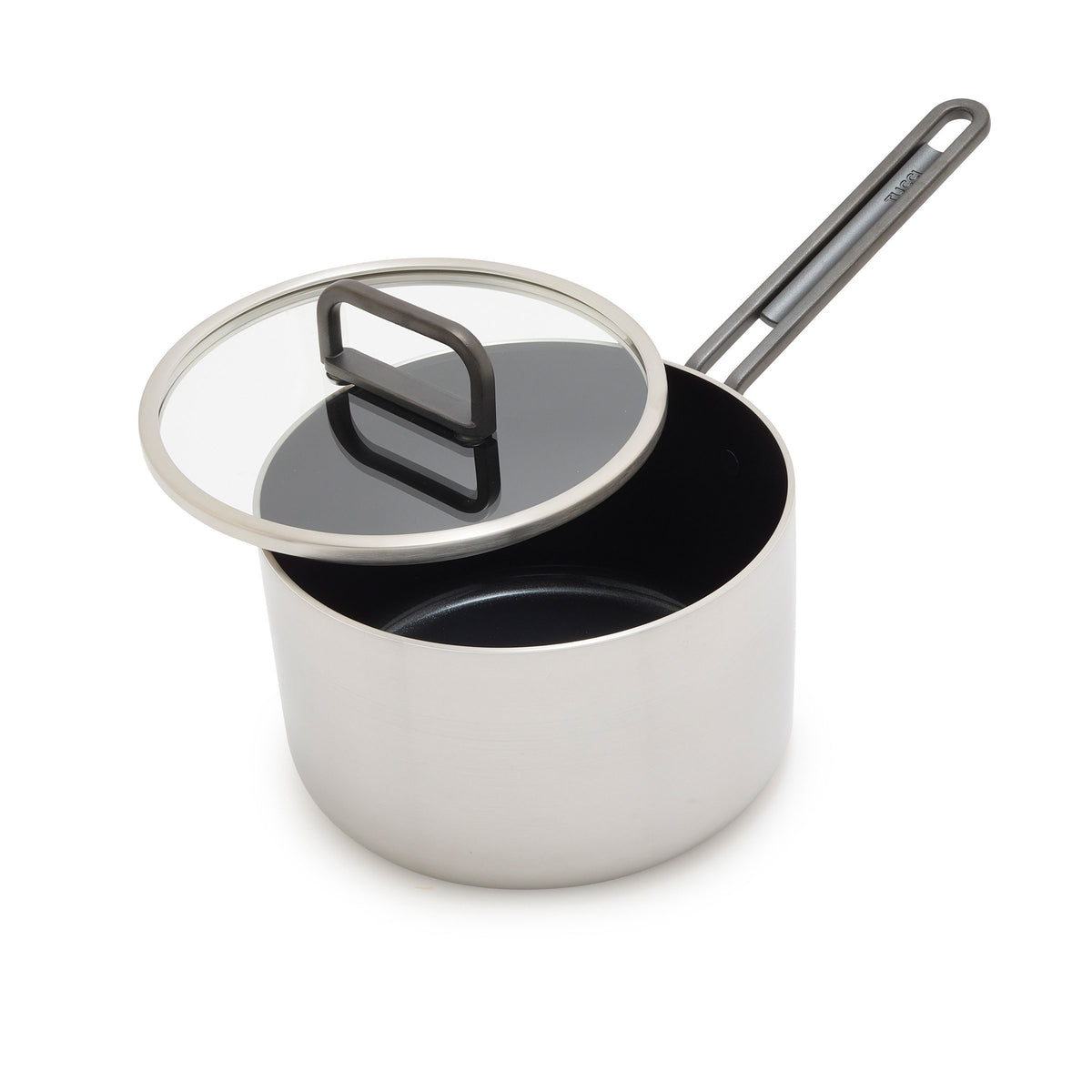 Stanley Tucci™ Stainless Steel Ceramic Nonstick 4-Quart Saucepan with ...