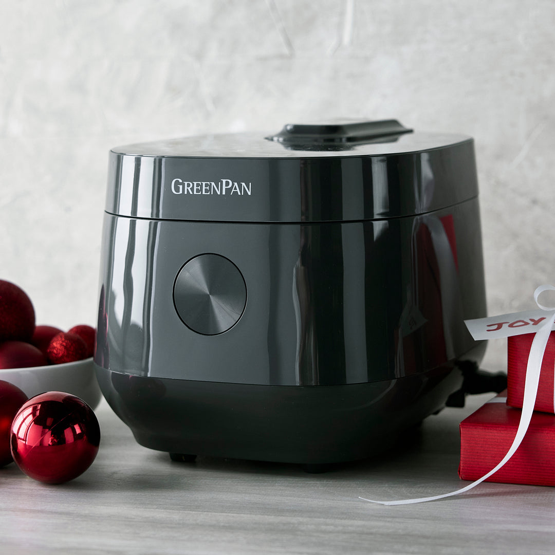 Bistro 8-Cup Carb-Reducing Rice Cooker | Graphite | The Cookware ...