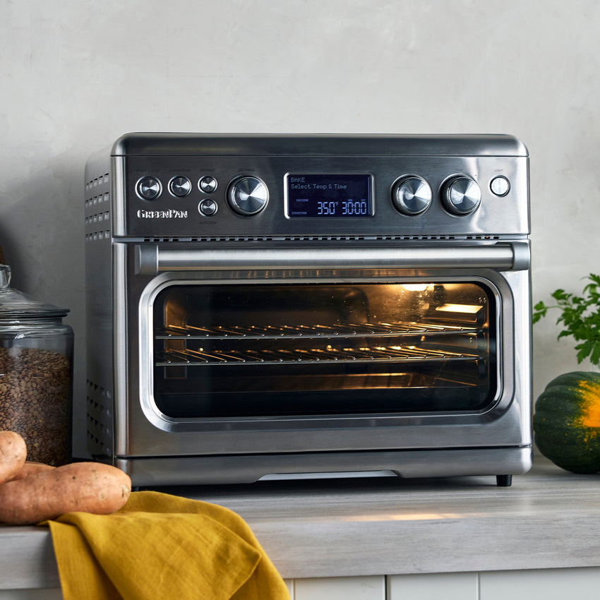 Elite Convection Air Fryer Toaster Oven | Premiere Stainless Steel ...