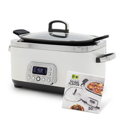 Elite 14-in-1 6-Quart Slow Cooker | Cloud Cream | GreenPan