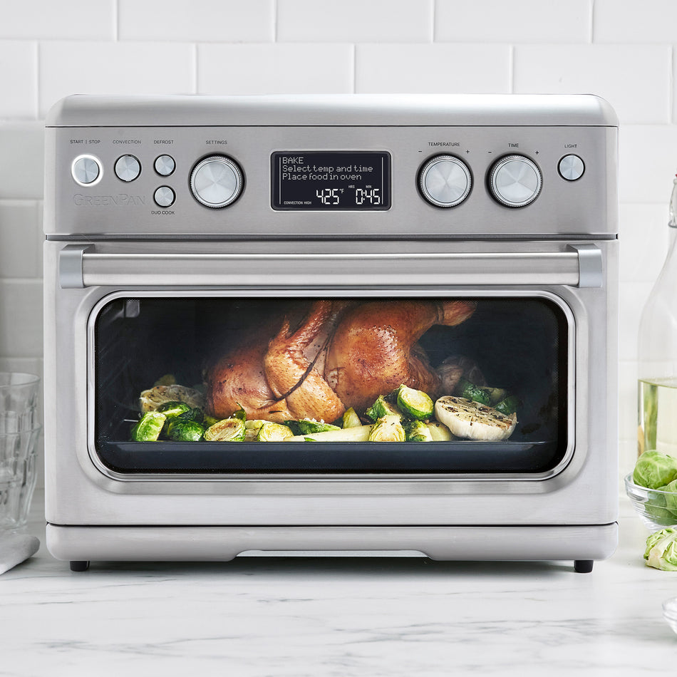 Elite Convection Air Fryer Toaster Oven | Premiere Stainless Steel ...