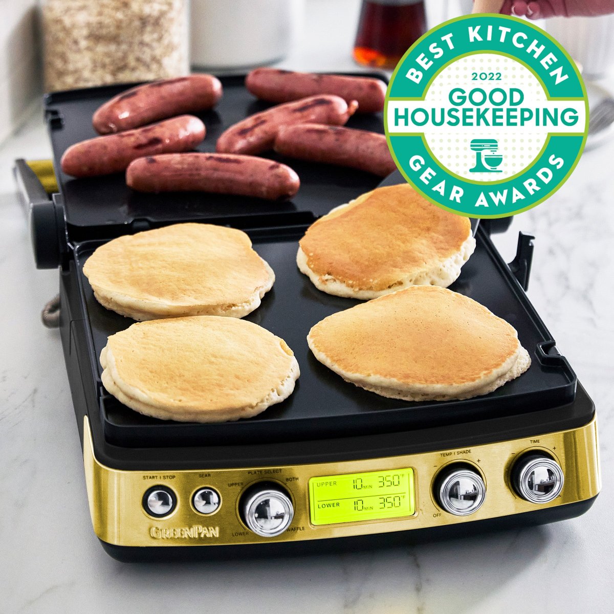 Elite Reserve Multi Grill, Griddle & Waffle | © GreenPan Official | The ...