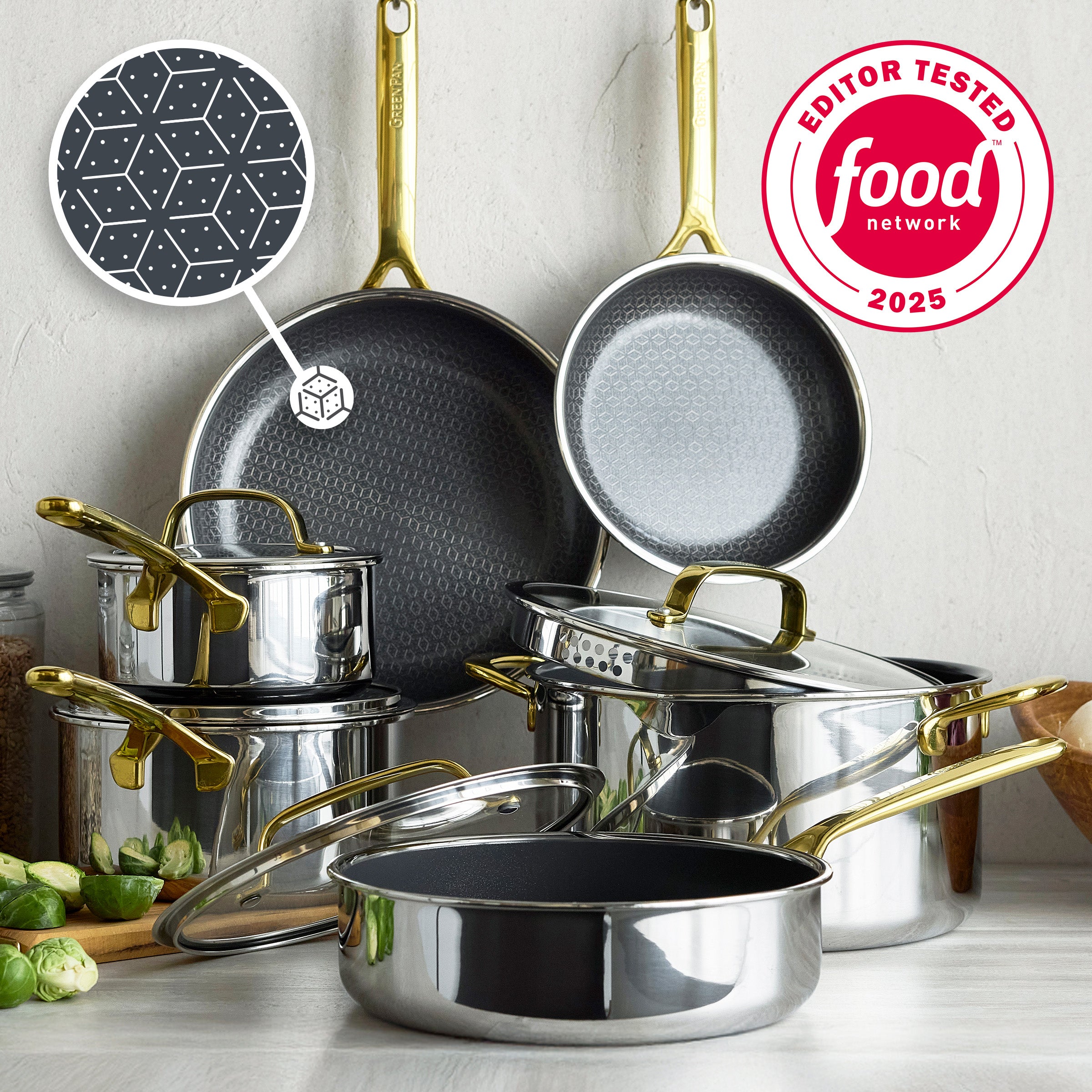 GreenPan Spectra 10-Piece Set | Thermobond™ Hybrid Cookware | GreenPan