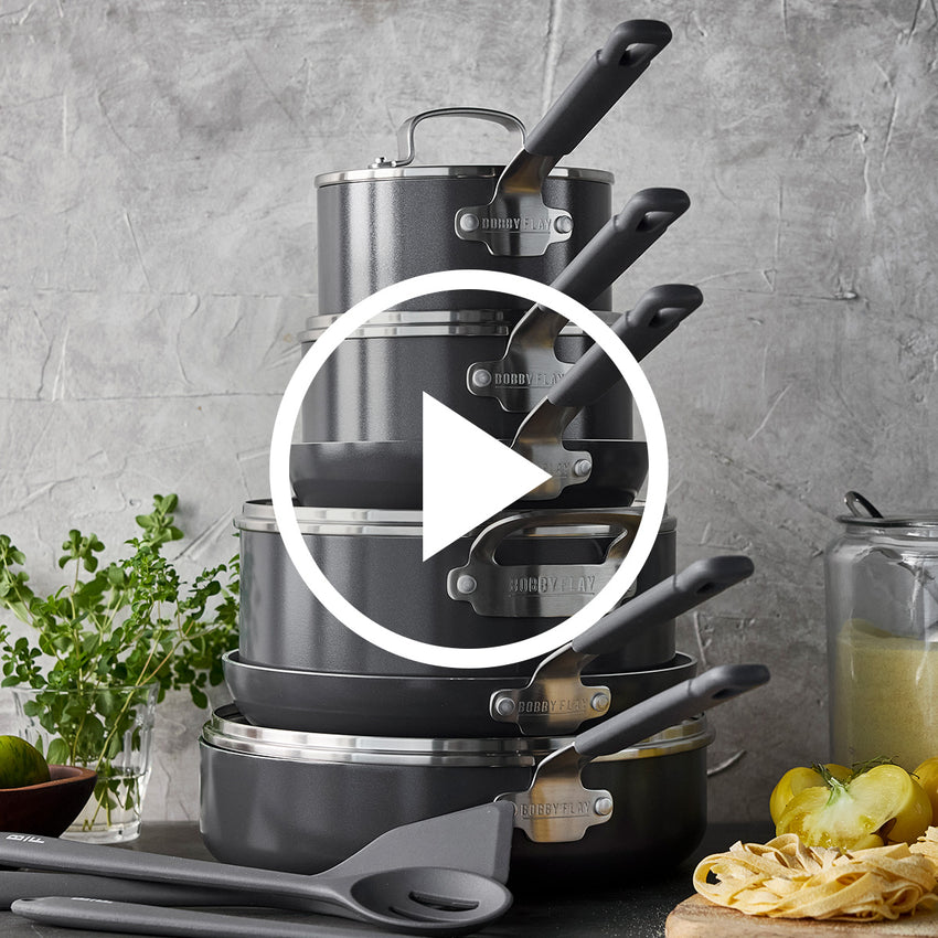 Bobby Flay by GreenPan Professional Ceramic Nonstick 13-Piece Cookware ...