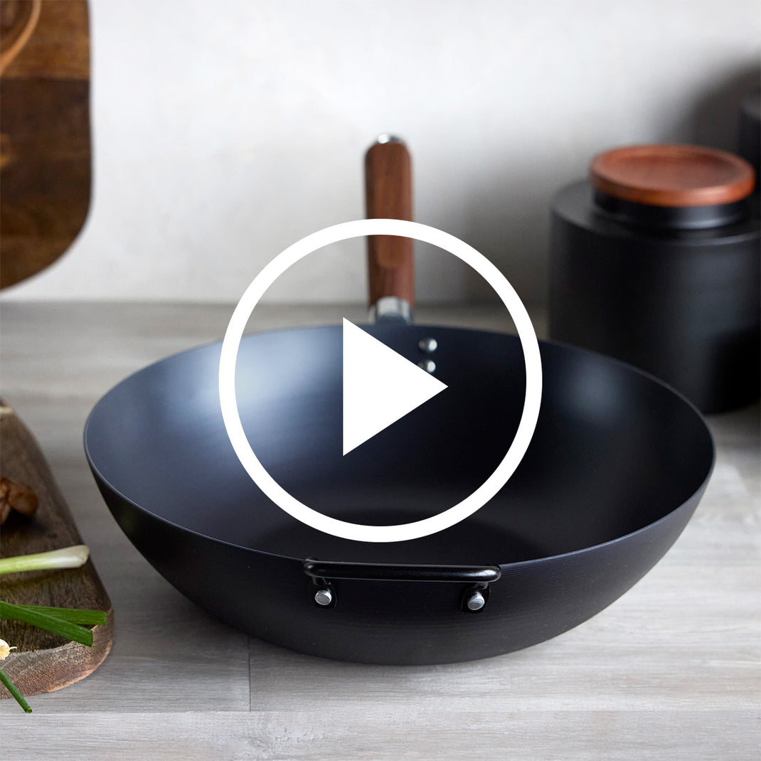 Kyoto Carbon Steel 14" Wok | GreenPan