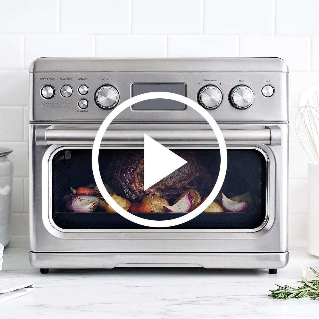 Elite Convection Air Fryer Toaster Oven | Premiere Stainless Steel ...
