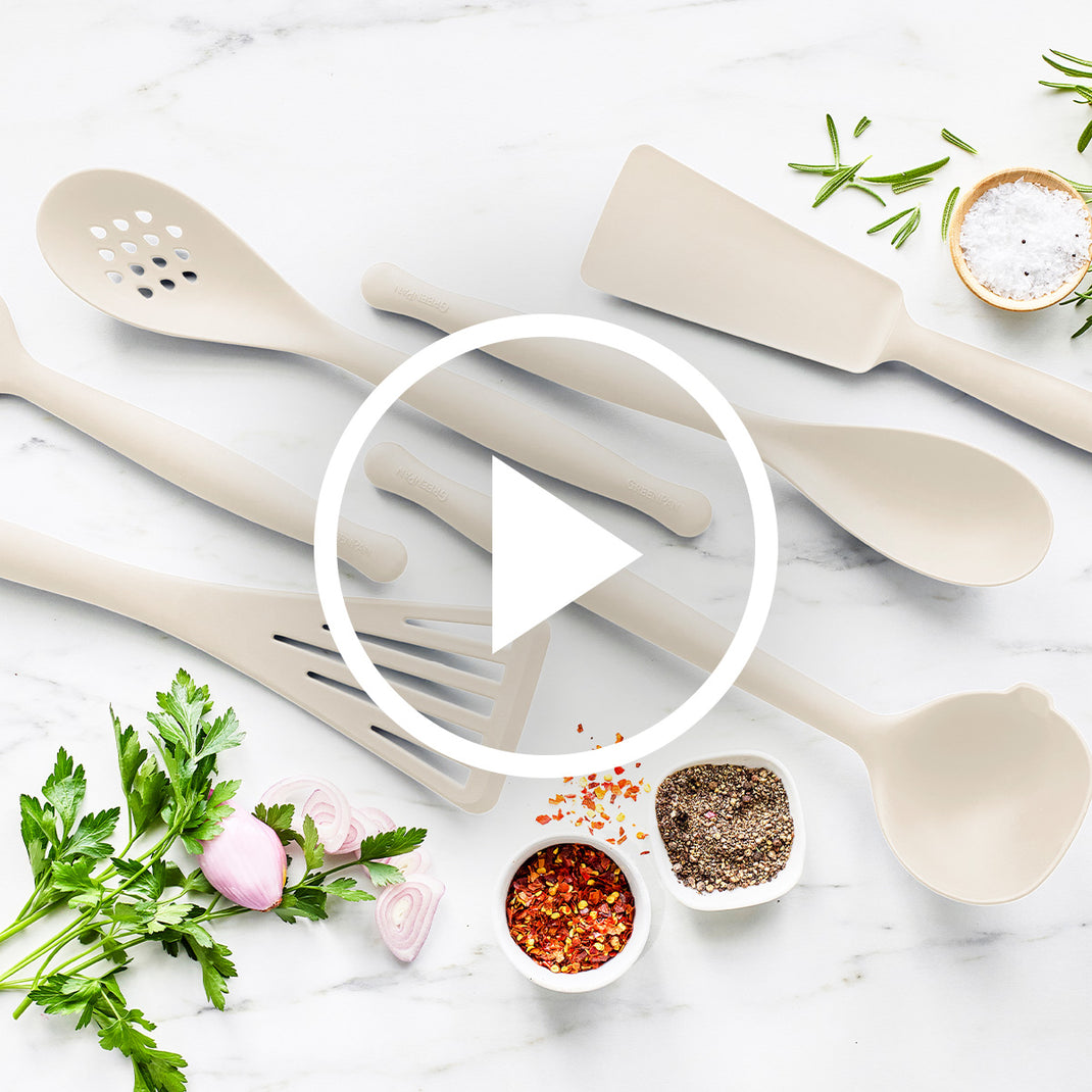 Premiere Silicone 6-Piece Utensil Set | Bisque | GreenPan