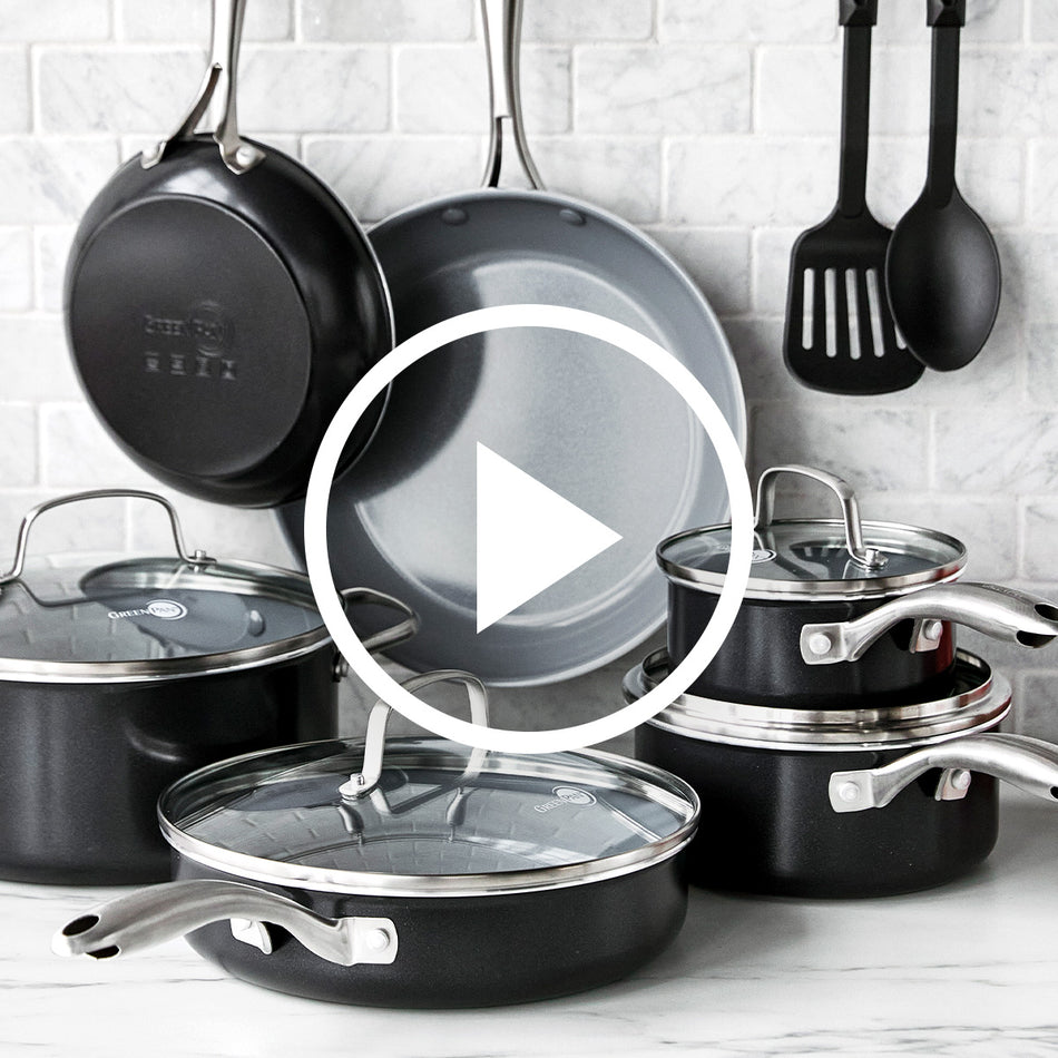 Swift 12" Frypan | w/ Lid | © GreenPan Official Store | GreenPan