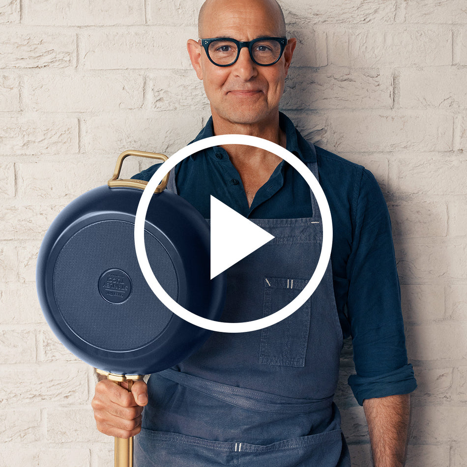 Stanley Tucci™ Ceramic Nonstick 11-Piece Cookware Set with The Tucci C ...