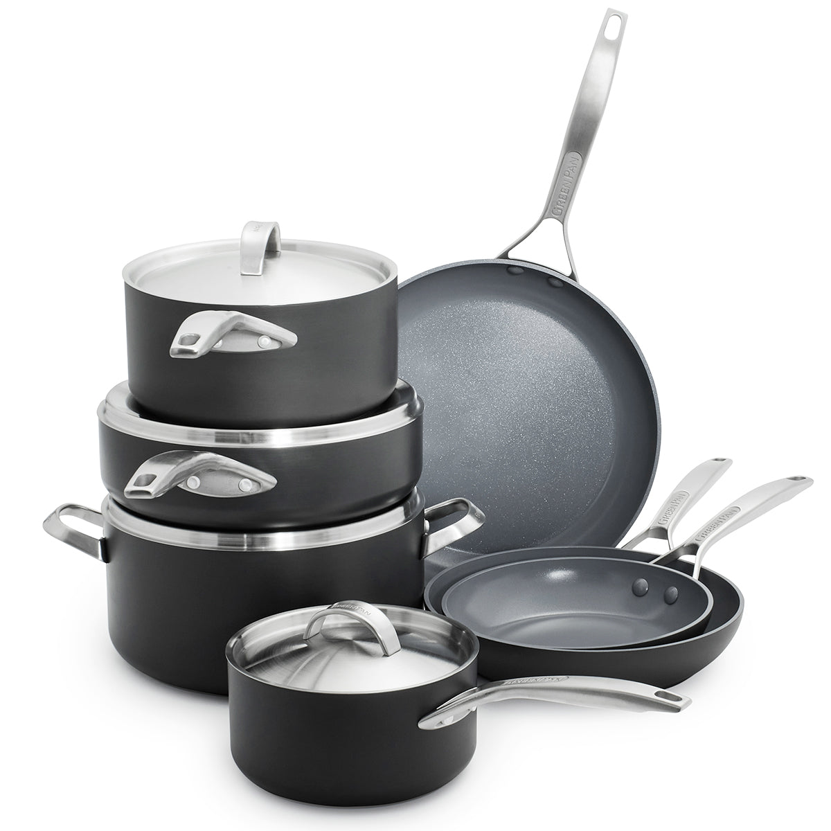 Paris Pro 11-Pc Set | © GreenPan Official Store | The Cookware Company ...
