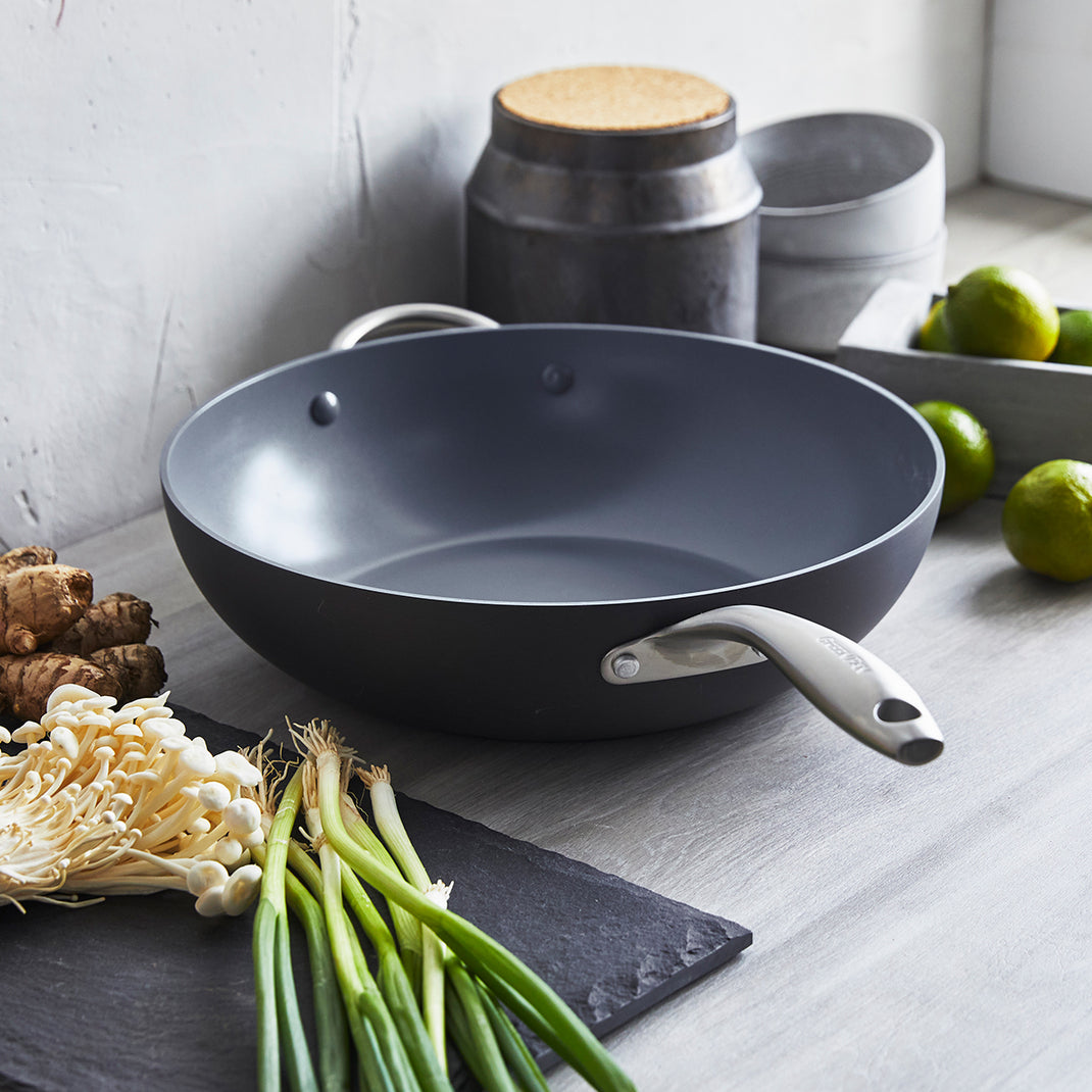 Lima Ceramic Nonstick 12.5" Wok | The Cookware Company (USA), LLC