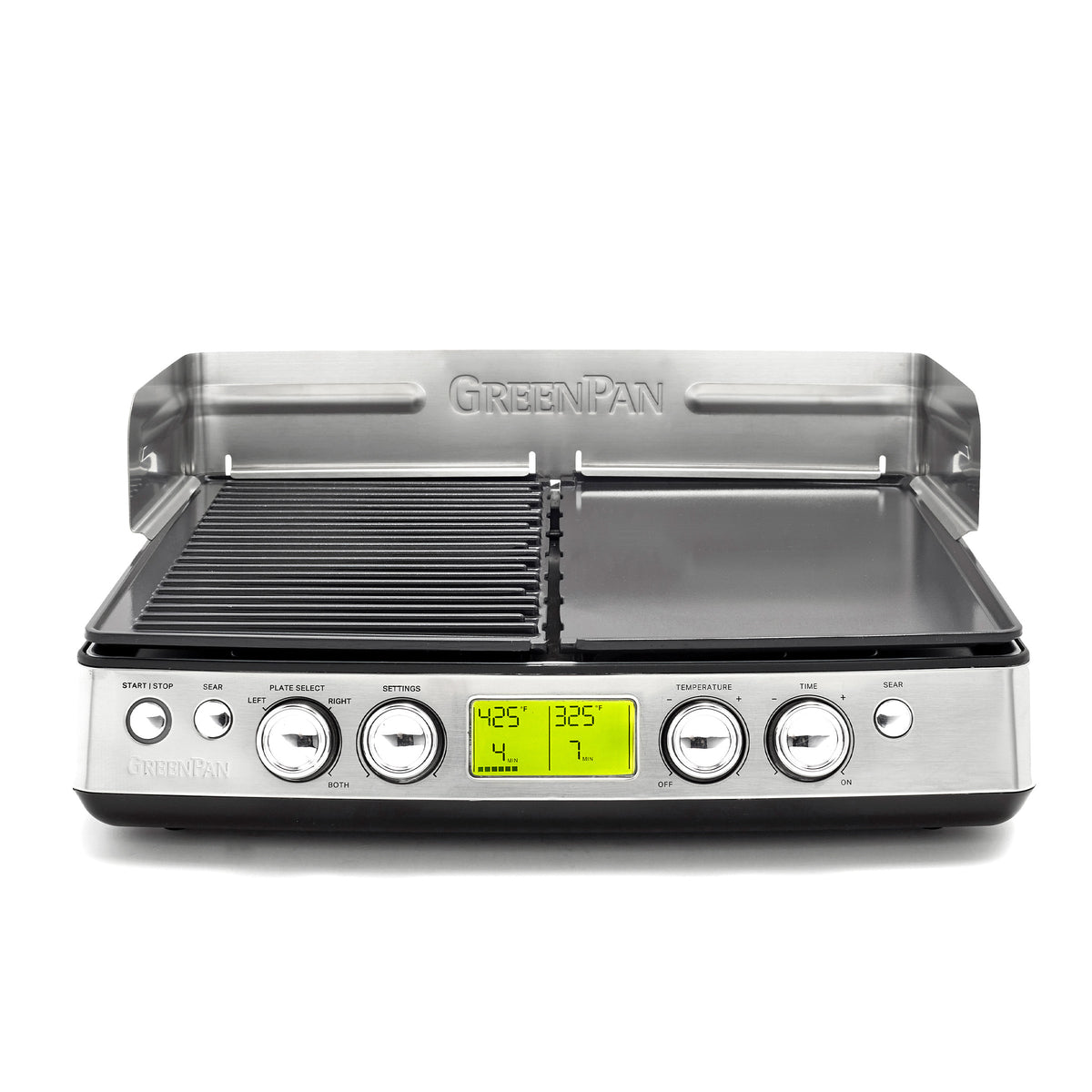 Elite XL Smoke-Less Grill & Griddle | Premiere Stainless Steel | The ...